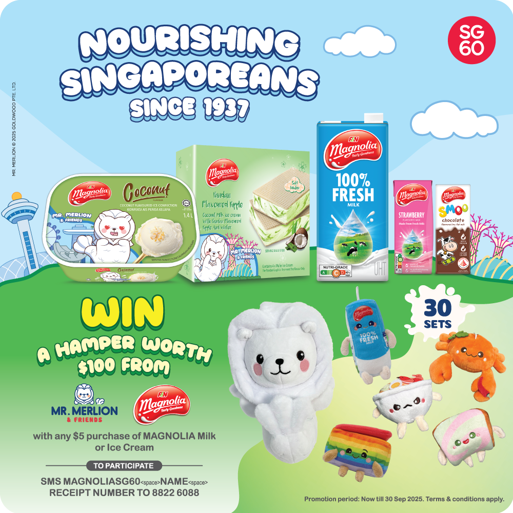 F&N Magnolia SG60 Mr Merlion SMS Lucky Draw – Letrain Events And ...